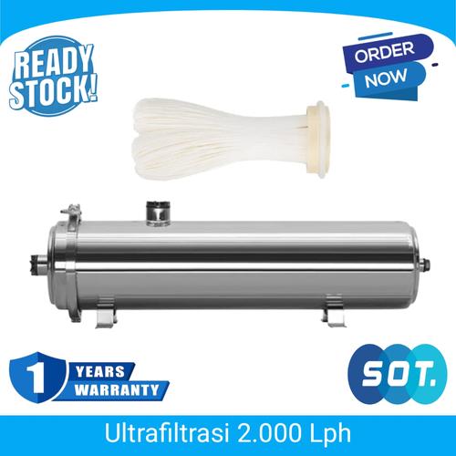 Jual Ultrafiltrasi PVDF Water Pre Filter 2000 LPH Ultrafiltrasi PVDF ...