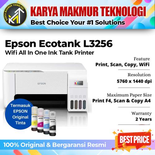 Jual Epson L3256 Wi-Fi All-In-One Ink Tank Printer (Print-Scan-Copy ...