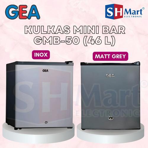 Promo Kulkas Gea Mini Bar GMB-50 / GMB50 46 Liter Garansi Resmi - INOX ...