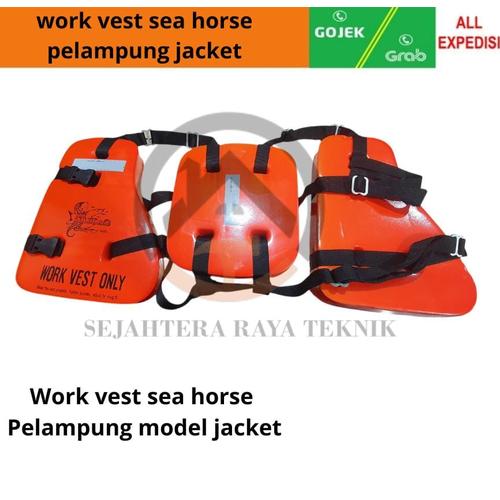 Jual Work safety vest sea horse pelampung model jacket - Jakarta Utara ...