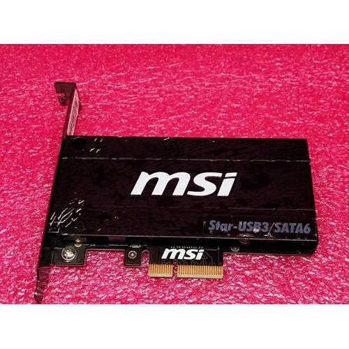 Jual MSI Star USB3 / SATA6 PCI-E Controller Card - Kota Bandung ...