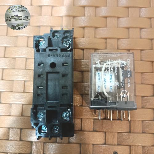 Jual Relay Omron MY2 8 PIN 220VAC ,12VAC ,24VAC ,12VDC , 24VDC ,48VDC ...