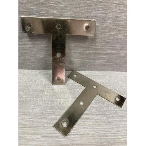 Jual Besi Plat T Tipis Konektor Besi / Bracket Connector - Jakarta ...
