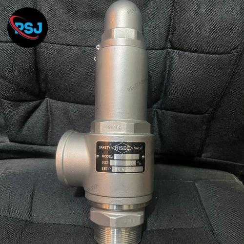 Jual Safety Valve Stainless HISEC 1/2" inch 10 bar / Hisec Drat DN15 ...