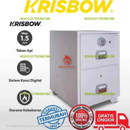 Jual KRISBOW FIRE RESISTANT FILING CABINET 2 DRAWER 10131042 - Jakarta ...