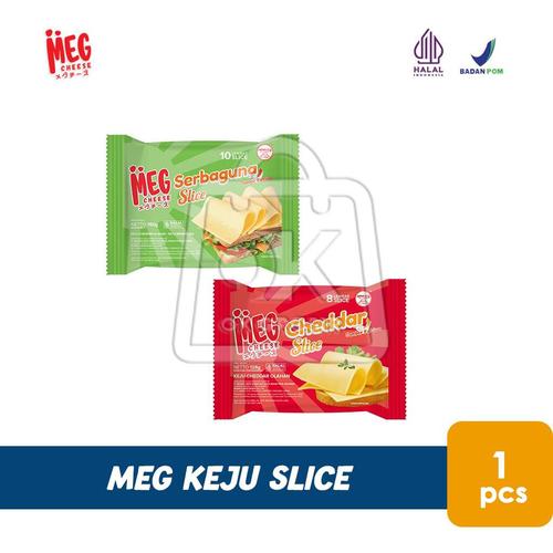 Promo MEG Keju Slice Cheddar Serbaguna / Serbaguna Topping, Filling ...