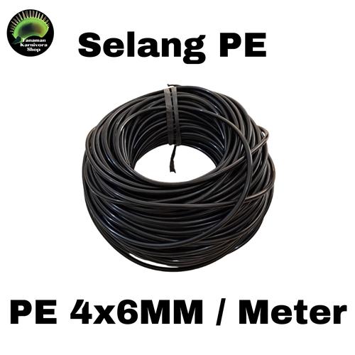 Jual SELANG METERAN PE 4 x 6MM ALAT SIRAM HOSE IRIGASI HIDROPONIK UNTUK ...