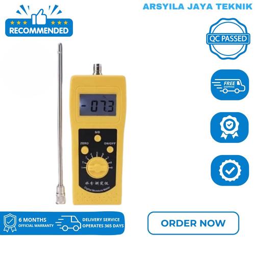 Jual Chemical Moisture Meter DM300C Powder Soil Sand MC Tester DM-300C ...