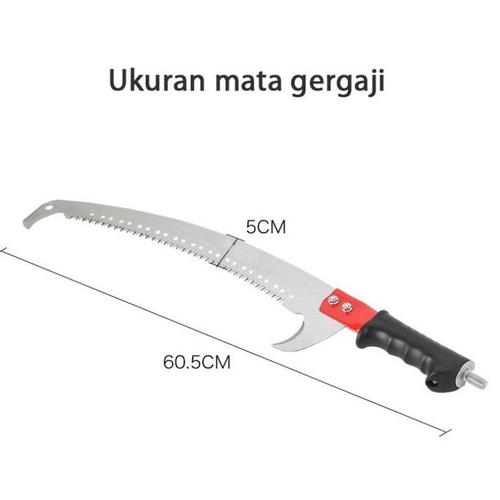 Jual 7m Gergaji Pemangkasan Cabang Tinggi Teleskopik Tree Pruner Pemangkasan Gergaji Untuk Pohon ...