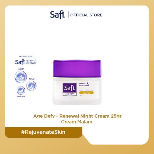 Promo SAFI - Age Defy - Renewal Night Cream 25gr - Cream Malam - Kota ...
