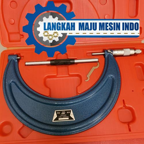 Jual Mikrometer Sekrup 175 - 200mm / Micrometer Micro Meter Mikro ...