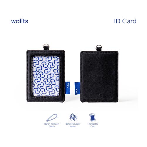Promo Wallts Penny - Lanyard Name Tag Id Card Pria Wanita - Navy - Kota ...
