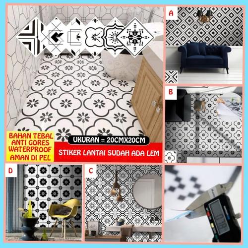 Jual STIKER STICKER KERAMIK LANTAI DINDING TEMBOK DAPUR RUANG TAMU A B ...