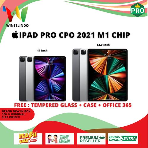 Jual CPO Apple iPad Pro M1 2021 11 12.9 Inch Gen 128GB 256GB 512GB 1TB ...