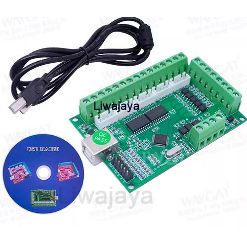 Jual MACH 3 MACH3 V3.25 USB CNC Controller 5 Axis 100Khz Breakout Board ...