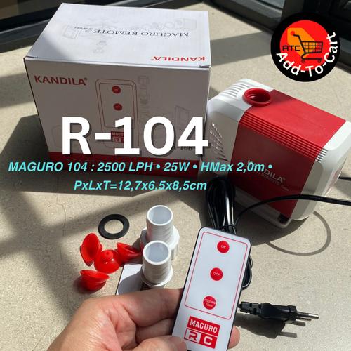Jual POMPA CELUP KANDILA MAGURO Remote Series R103 R104 R105 R106 R107 ...