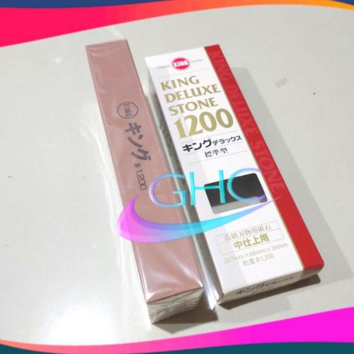 Jual Batu Asah King Deluxe Stone Grit 1200 Original Made in Japan Batu ...
