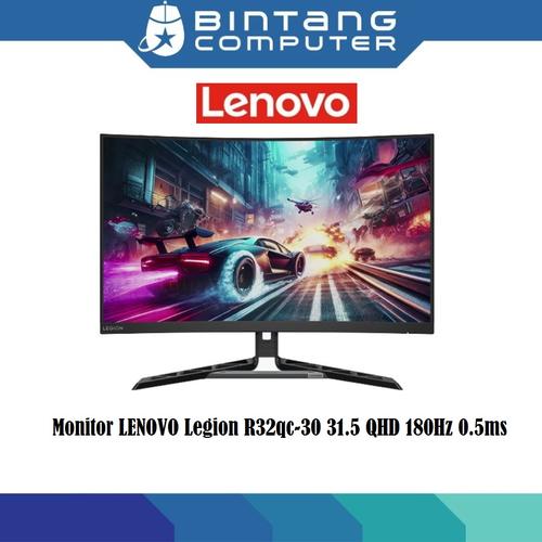 Jual Monitor/LED LENOVO Legion R32qc-30 31.5 QHD 180Hz 0.5ms - Kota ...