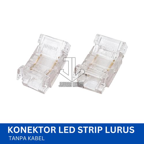 Jual KONEKTOR LED STRIP SAMBUNGAN LURUS TANPA KABEL UKURAN 8MM ...