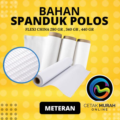 Jual BAHAN SPANDUK FLEXI POLOS METERAN - FLEXI 280 - Jakarta Timur ...