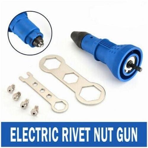 Jual electric nut rivet conversion drill kepala bor ripet biru - Kota ...