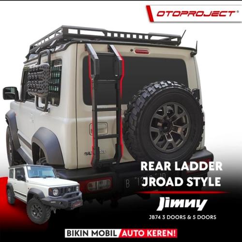Jual Otoproject - Rear Ladder JROAD STYLE Tangga Belakang Suzuki JIMNY ...