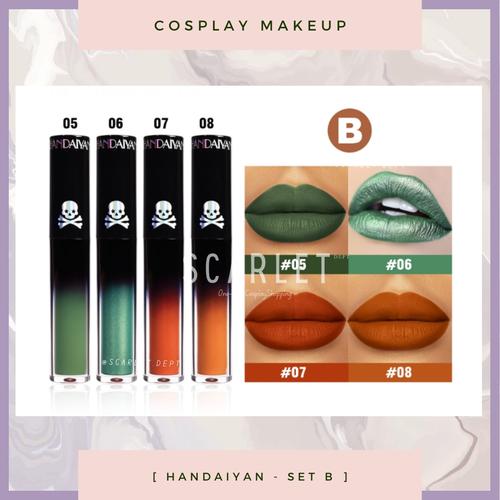 Jual SCARLETDEPT || HANDAIYAN ( ハンダイヤン ) -- Lipstick Gothic Halloween ...