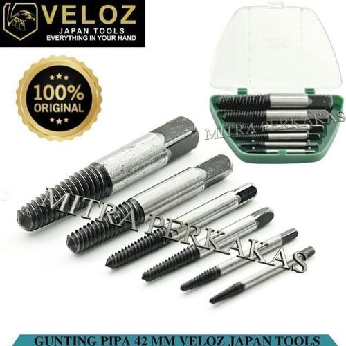 Jual Tap Balik Set 6 pcs Tekiro / Veloz - Screw Extractor Pembuka Baut ...