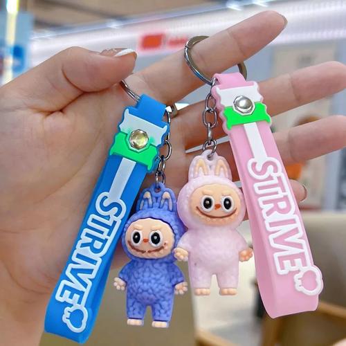 Jual Gantungan Kunci Labubu / Cute Labubu Keychain - Labubu Blue ...