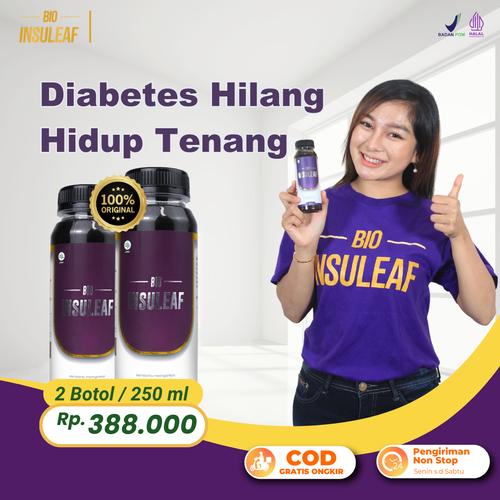 Jual Bio Insuleaf Diabetes Herbal Original 2 Botol - Jakarta Utara ...