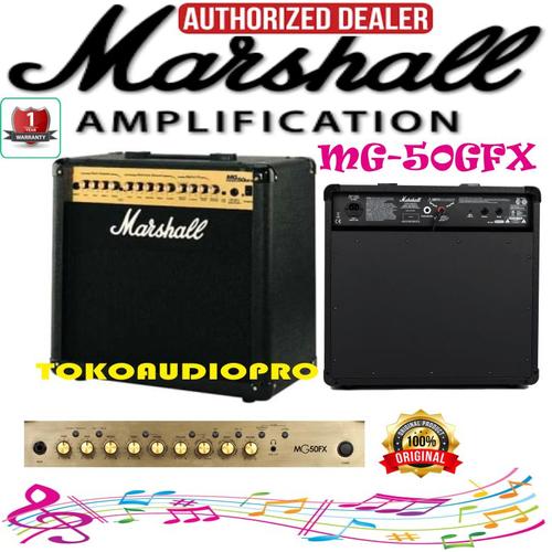 Jual Marshall MG50GFX 1x12" 50-watt Combo Amp with Efek Mg-50GFX ...