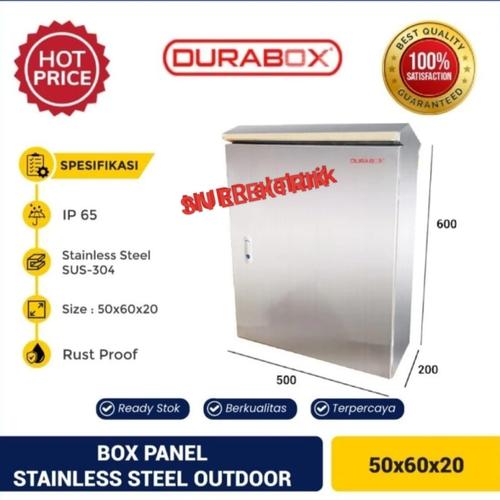 Jual Box Panel Stainless Steell Outdoor Topi SOW - ST 50x60x20 cm ...