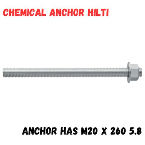 Jual Angkur HILTI HAS 5.8 M20x260 Chemical Angkur - Jakarta Selatan ...