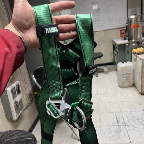 Jual MSA V-FORM BODY HARNESS PART NO 10205395 SAFETY BELT MSA ORI ...