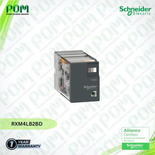 Jual Schneider RXM4LB2BD Electric Zelio RXM4L Plug In Relay 24VDC 3A LED - Kota Tangerang ...