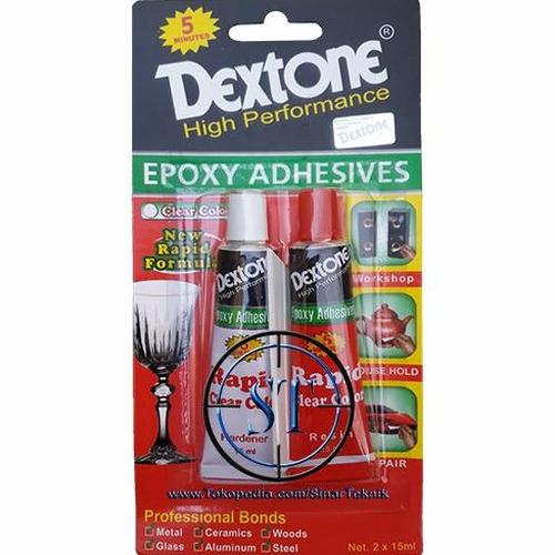 Jual RAPID TRANSPARAN LEM POWER STEEL 5 MENIT LEM GLUE CAMPUR RESIN ...