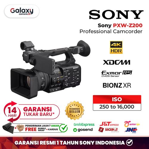 Promo Sony PXW-Z200 4K HDR XDCAM Professional Camcorder Garansi resmi ...