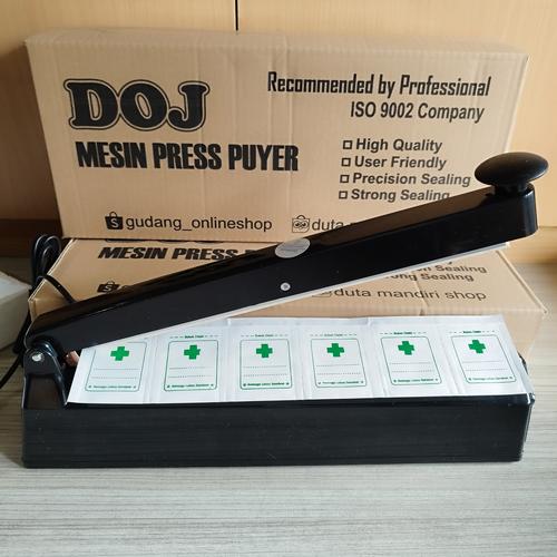 Jual Alat press Kertas puyer / Kertas Obat Plastik 30 cm - Kota ...