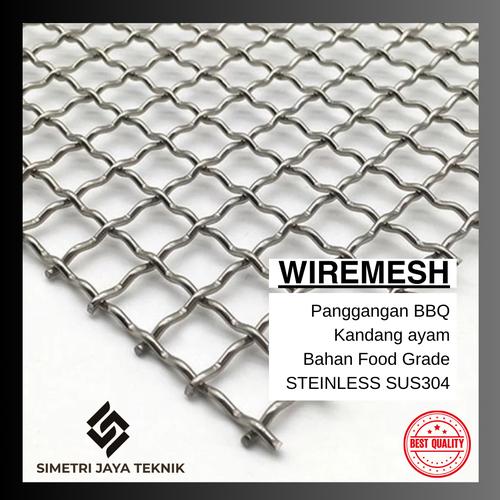 Jual KAWAT LOKET AYAKAN BATU WIREMESH WIRE SCREEN SUS304 STEINLESS ...