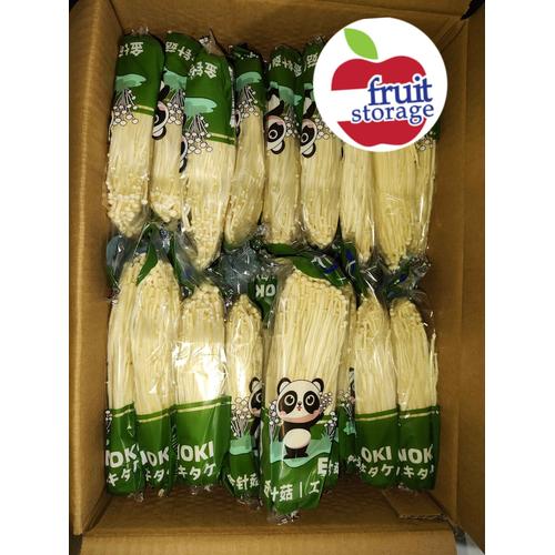 Jual Jamur Enoki 1 pack / Enoki 1 dus Segar / Enoki Mushroom - Panda ...