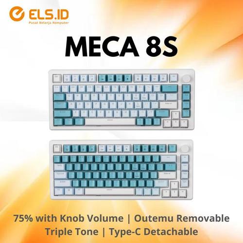 Jual Digital Alliance MECA 8S Keyboard Gaming Mechanical with Knob ...