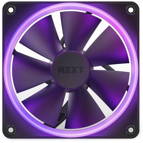 Jual NZXT F120 RGB MATTE BLACK SINGLE FAN PACK 120MM CASE FAN CASING RF ...
