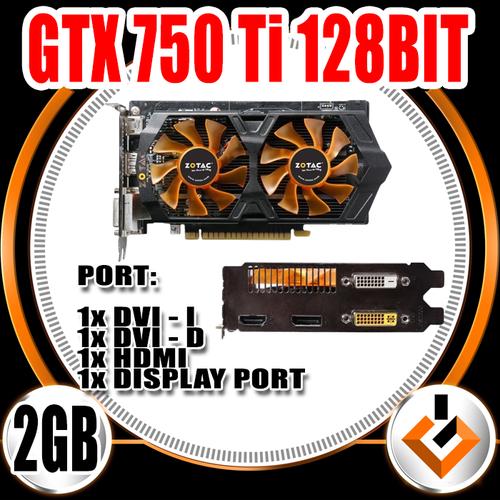 Jual VGA Gaming GTX 750 Ti 2GB VGA Card GeForce Nvidia GTX 750 Ti DDR5 ...