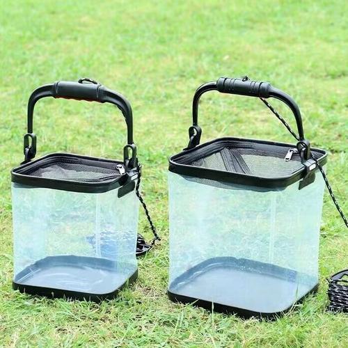 Jual Ember Lipat Wadah Ikan Hidup Transparan / Box Ikan Portable ...
