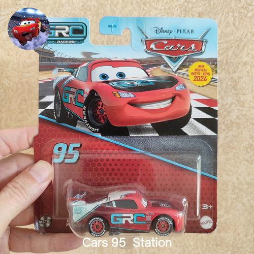 Jual Disney Cars GRC Lightning McQueen Mattel 1:55 scale. Diecast ...