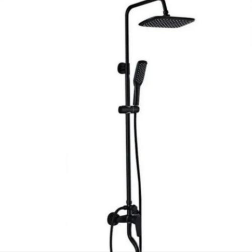 Jual Shower Tiang Hitam Panas Dingin Stainless Keran Tiang Hitam ...