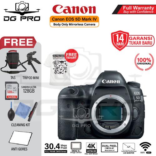 Jual Canon EOS 5D Mark IV Body Only DSLR Camera Mark 4 BO Original ...
