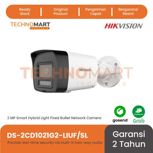 Jual DS-2CD1021G2-LIUF/SL - HIKVISION IP 2MP SMART HYBRID LIGHT TWO WAY AUDIO BULLET CAMERA ...