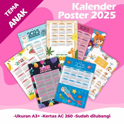 Jual KALENDER POSTER ANAK - kalender poster - kalender dinding - KL-ANK ...