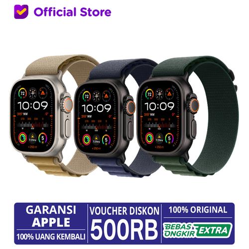 Promo Apple Watch Ultra 2 2024 Black Titanium / Natural 49MM Alphine ...